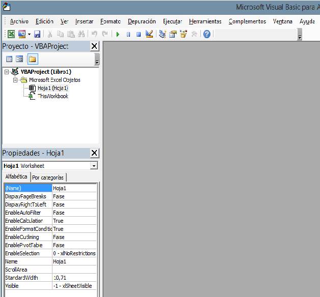 Proyecto De Visual Basic Para Excel - napocreditos