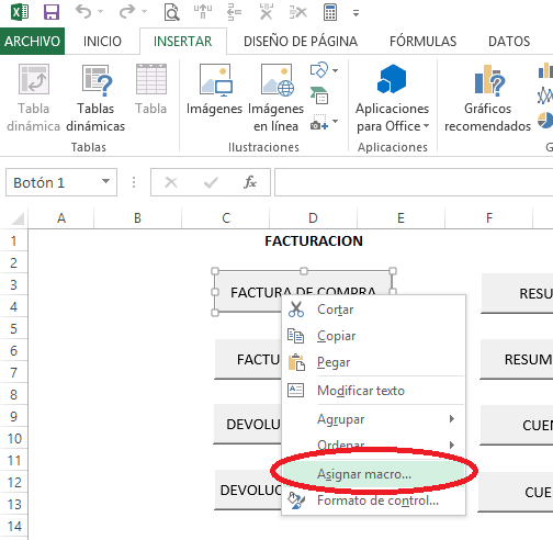 Asignar Macro Blog Aplica Excel Contable 5870